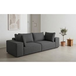 Trends by HG Big-Sofa &raquo;Conor XL, B: 268cm, Liegefl&auml;che: 138 x 194 cm, in Cord und Velours&laquo; mit Schlaffunktion und Bettkasten 100% Polyester B/H/T: 