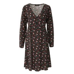 Aniston CASUAL Minikleid in schwarz-rot-wollwei&szlig;-blau-gr&uuml;n | Gr.: 46