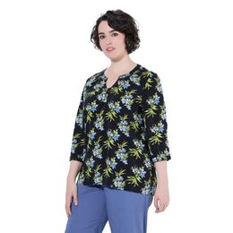 Ulla Popken Tunika in schwarz | Gr.: 62/64