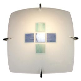 N&auml;ve n&auml;ve Deckenleuchte &raquo;Vora&laquo; E27 Deckenlampe blau 1, H: 9cm