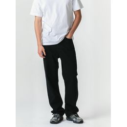 TEESHOPPEN Herren Regular-fit-Jeans "TEESHOPPEN Jeans Baggy", schwarz, Gr. 33, Obermaterial: 97% Baumwolle, 3% Elasthan, 0% Elasthan, Jeans