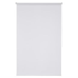 K-home Seitenzugrollo &raquo;Klemmfix-Rollo&laquo; Lichtschutz ohne Bohren 1 St&uuml;ck wei&szlig; Polyester 150cm, 85cm
