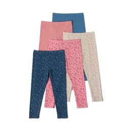 Tchibo - 5 Kinder-Leggings - Baby - Gr. 50/56 - dunkelblau