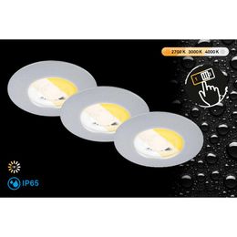 Briloner Leuchten LED Einbauleuchte &raquo;DIMARA&laquo; LED-Modul 1 Stk. 90x27 mm, Wohnzimmer, Flur 1, &Oslash; 9cm H: 3cm, 1 Stk.