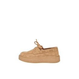 Only Schn&uuml;rschuh Damen Gr&ouml;&szlig;e 39 camel Sommerschuhe