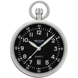 Regent Uhren Regent Herren Taschenuhr &raquo;P777&laquo; Quarzuhr, Herrenuhr, Datum, Mineralglas, analog schwarz Einheitsgr&ouml;&szlig;e