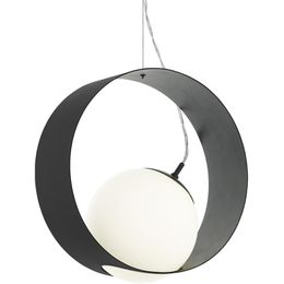 Eglo Pendelleuchte &raquo;CAMARGO&laquo; E27 1 Stk. H&auml;ngeleuchte, H&auml;ngelampe schwarz 1, H: 150cm, 1 Stk.