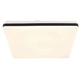 Globo LIGHTING LED Deckenleuchte &raquo;ULLY&laquo; LED-Modul 1 Stk. Deckenlampe/quadratisch/Wohnzimmer/Schlafzimmer/CCT 2700-6500K 1 Stk.