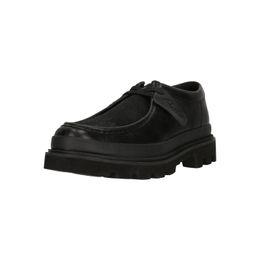Clarks Herren Schn&uuml;rschuh "Badell Seam", Gr. 42, schwarz, Leder, Schuhe, mit markanter EXTRALIGHT-Sohle