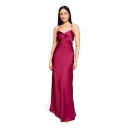 Vera Mont Damen Cocktailkleid "Damen mit Cut-Outs", rot, Gr. 36, Satin, Obermaterial: 100% Polyester. Futter: 100% Polyester, Kleider