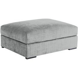 Home Affaire Polsterhocker &raquo;Finca XL, B: 101 cm&laquo; Mega-Hocker, in Cord oder Chenille-Struktur w&auml;hlbar grau 100% Polyester B/H/T: 101cm x 52cm x 97cm, 