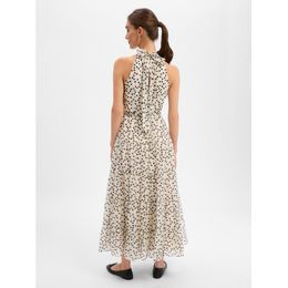 Marie Lund Maxikleid in ecru schwarz - 0001 | Gr.: 36