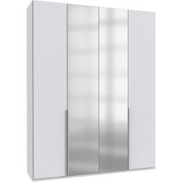 wimex Kleiderschrank &raquo;Mugano,in 5 Breiten,2 H&ouml;hen,2 Tiefen, viele Farben, Made in Germany&laquo; in Basic oder Premium Ausstattung, mit langen Griffen aus Metall,