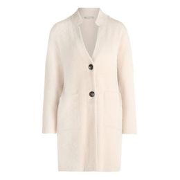 AMBER & JUNE AMBER & JUNE Winter-Strickjacke mit aufgesetzten Taschen in Grau | Gr.: 40