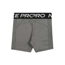 Nike Sportshorts 'Nike Pro' M&auml;dchen Gr&ouml;&szlig;e 158/170 graumeliert / schwarz / wei&szlig;