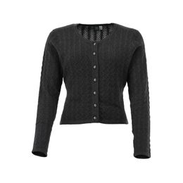 OS-Trachten Strickjacke Borida in anthrazit | Gr.: 42