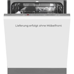 Exquisit vollintegrierbarer Geschirrsp&uuml;ler 6312 &raquo;EGSP6312-E-030E silber&laquo; 11 l 12 tlg. Ma&szlig;gedecke 12 Ma&szlig;gedecke & fl&uuml;sterleise 49 dB &ndash; stark und 