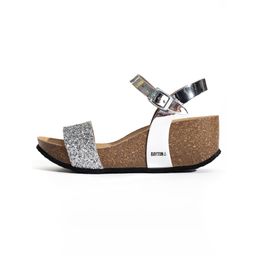 Bayton Sandale 'Hyas' Damen Gr&ouml;&szlig;e 36 silber