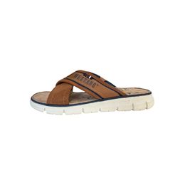 Mustang Clog Pantolette in braun | Gr.: 43