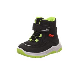 Superfit Sneaker High COOPER in Schwarz/Hellgr&uuml;n | Gr.: 21