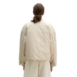 Marc O'Polo MARC O'POLO Damen Steppjackelinen beige, Gr. 38, Web, Obermaterial: 100% Polyester. Futter: 100% Polyamid, Jacken, regular mit wasserabweisender