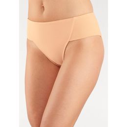 Damen Formslip, PETITE FLEUR BY LASCANA, Gr. 36, beige, Jersey, Obermaterial: 90% Baumwolle, 10% Elasthan (LYCRA SPORT). Meshfutter: 90% Polyamid,