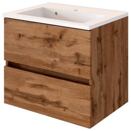 Welltime Waschtisch &raquo;Baabe&laquo; Breite 60 cm braun B/H/T: 60cm x 55cm x 48cm