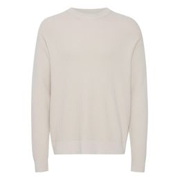 !Solid SOLID Herren Strickfleece-Pullover "Strickpullover SDHami", beige, Gr. XL, Obermaterial: 70% Baumwolle CO. 30% Nylon NY., Pullover