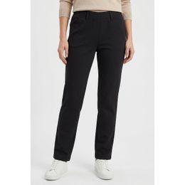 KjBRAND Damen Schlupfhose "Susie", schwarz, Gr. 25, Jersey, Obermaterial: 50% Polyester, 45% Viskose, 5% Elasthan, Hosen, Sommerhose