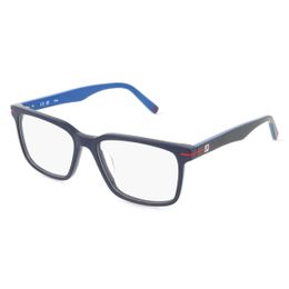Fila VFI872 Brille Unisex | Fassung: Vollrand, Quadratisch, Blau Matt