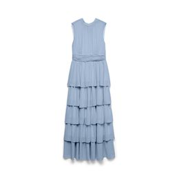 V&eacute;ro Moda Vero Moda Mehrlagiges Kleid in Cashmere Blue | Gr.: L