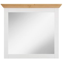 OTTO home Spiegel &raquo;Ayanna&laquo; Rahmen aus Massivholz, FSC , Breite 94 cm gelb Holzwerkstoff B/H/T: 94cm x 70cm x 6cm