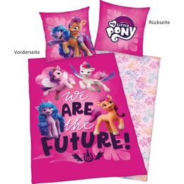 Kinderbettw&auml;sche &raquo;My Little Pony&laquo; mit tollem My Little Pony Motiv bunt Renforc&eacute;, Obermaterial: 100% Baumwolle B/L: 135cm x 200cm, 1 Stk., 1 Stk., 