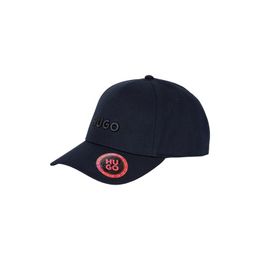 Hugo Damen Hugo Baseball Cap mit 3D Logostickerei, verstellbarer Verschluss, unisex blau Einheitsgr&ouml;&szlig;e