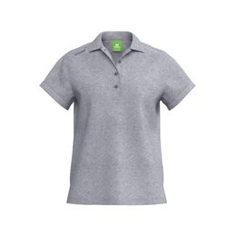Erima Damen Poloshirt in grau melange | Gr.: 36