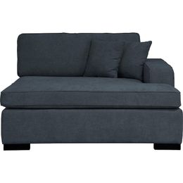 Home Affaire Sofaelement &raquo;Skara XXL&laquo; Modul XXL - zum eigenen Zusammenstellen, Armlehne links/rechts w&auml;hlbar blau 100% Polyester Struktur weich, rechts