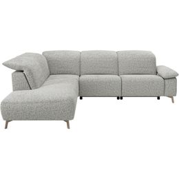Musterring Ecksofa &raquo;MR 370, intelligenter Komfort im modernen Design&laquo; Optionale Relaxfunktion, flexible Kopfteile & klappbare Armlehnen 8% Baumwolle, 92% 