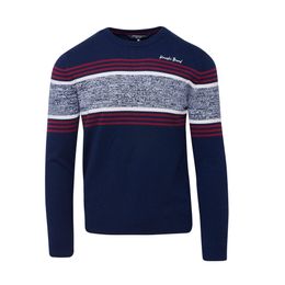 KOROSHI Sweater female size XL Dark blue / Grey / Red