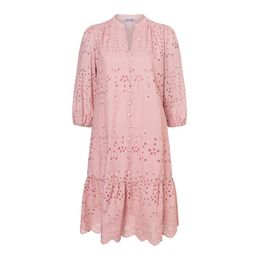 More & More More & More romantisches 3/4 Arm Spitzenkleid in new rose | Gr.: 36