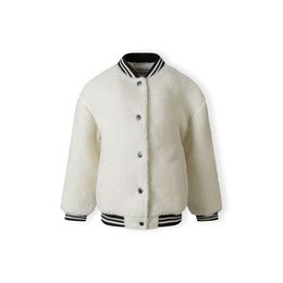 MINOTI Between-Season Jacket girl size 110/116 Black / Wool white