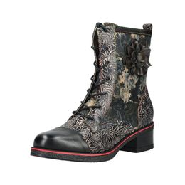 Laura Vita Stiefelette in Schwarz Kombi | Gr.: 39