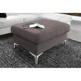 COTTA Hocker &raquo;Sammy&laquo; grau B/H/T: 95cm x 47cm x 64cm, Microfaser PRIMABELLE