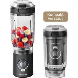 DREAME Akku-Smoothie-Maker &raquo;PortFresh Portable Blender&laquo; 120 W USB-C, Akku, kompakt, mobil schwarz Einheitsgr&ouml;&szlig;e Akku-Smoothie-Maker