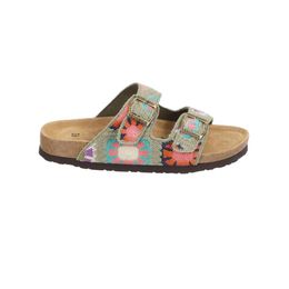 BIOSOFT Sandalen Zweischnaller in Khaki | Gr.: 38
