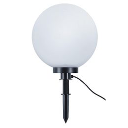REALITY LEUCHTEN Gartenleuchte &raquo;BOLO, Kugelleuchte Garten Outdoor Aussenleuchte, IP44 Schutz&laquo; E27 1 Stk. warmwei&szlig; - kaltwei&szlig; exkl. 1xE27 max 23W, inkl