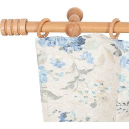 Gardinenstange SN DECO GROUP, L:120cm, braun, Holzwerkstoff, Gardinenstangen, "Pisa"