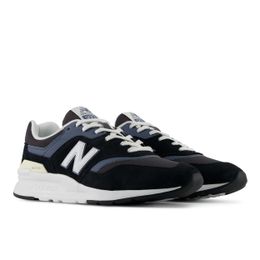 New Balance Herren Sneaker "997", Gr. 44, schwarz, Leder, Textil, Schuhe