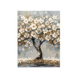 OnlyWow Poster Wei&szlig;er Baum | Gr.: 20x30-cm
