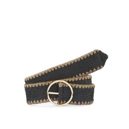 Lascana Tailleng&uuml;rtel in schwarz / beige | Gr.: 105