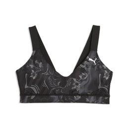 Puma Damen Sport-BH "Puma League Sport-BH Damen", Gr. S, schwarz, Obermaterial: 15% Elasthan, 85% Polyester. Futter: 6% Elasthan, 94% Polyester.